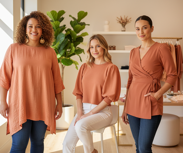 10 Best Apricot Tunic Tops for Every Body Type | FashionFitz – Fashionfitz