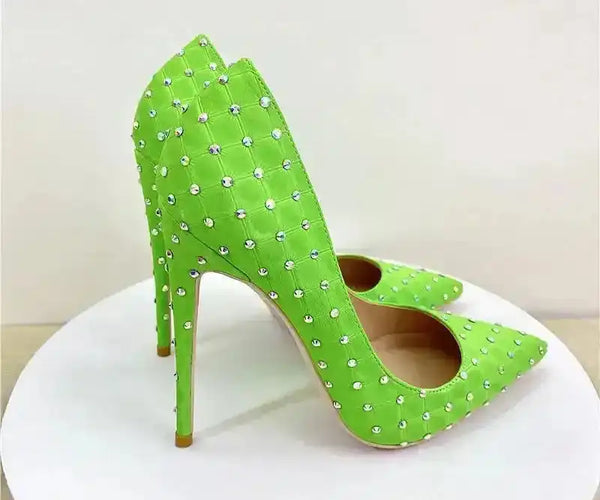 Elegant Diamond Stilettos for Women - High Heels | FashionFitz ...