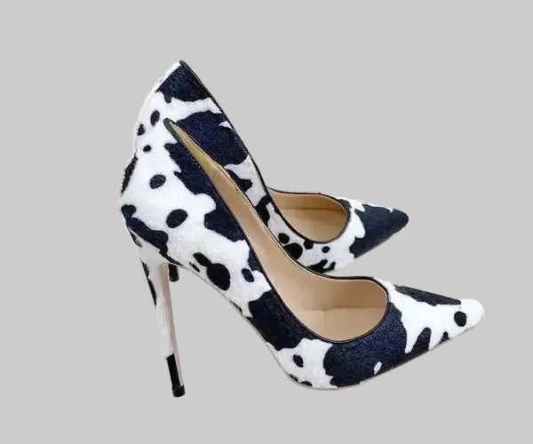 Urban Artistry Stilettos – Black & White Graffiti Heels | FashionFitz ...